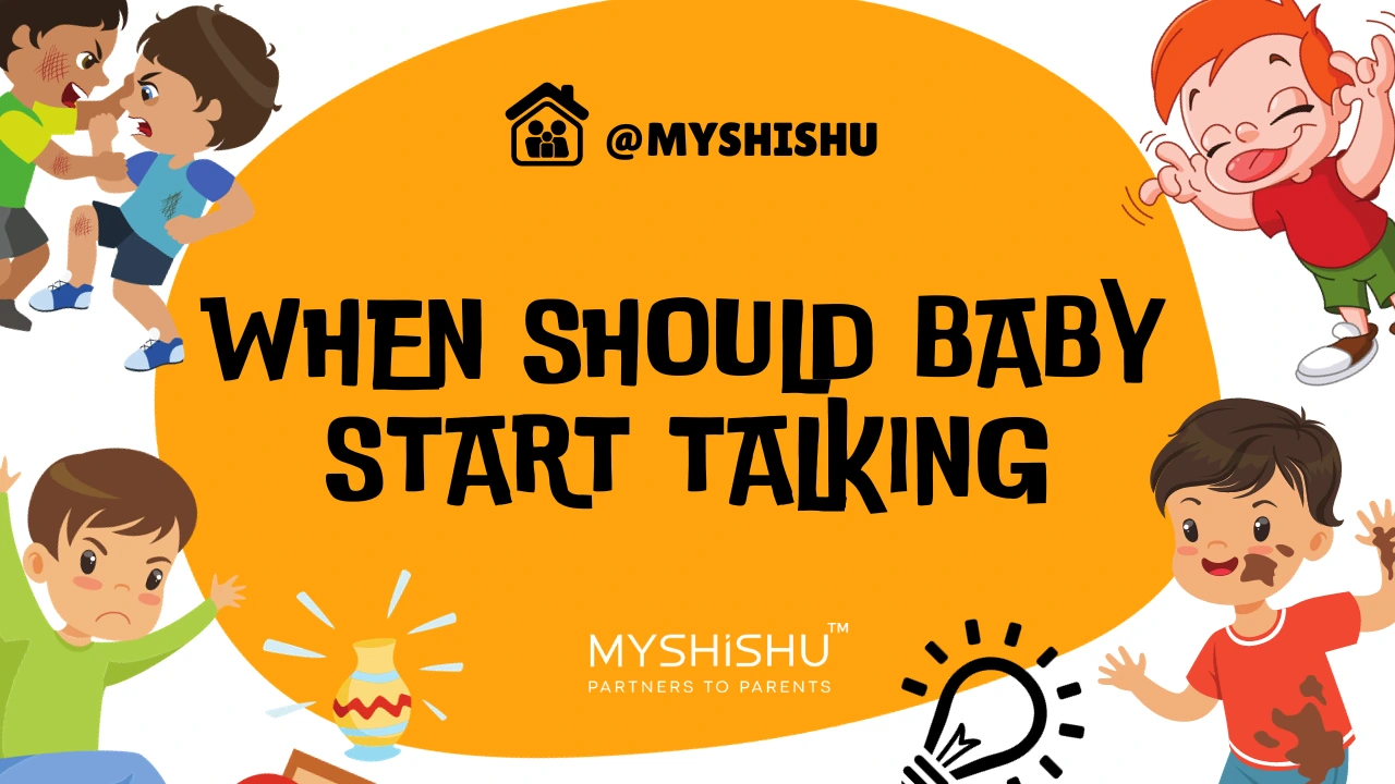When should baby start talking - MyShishu