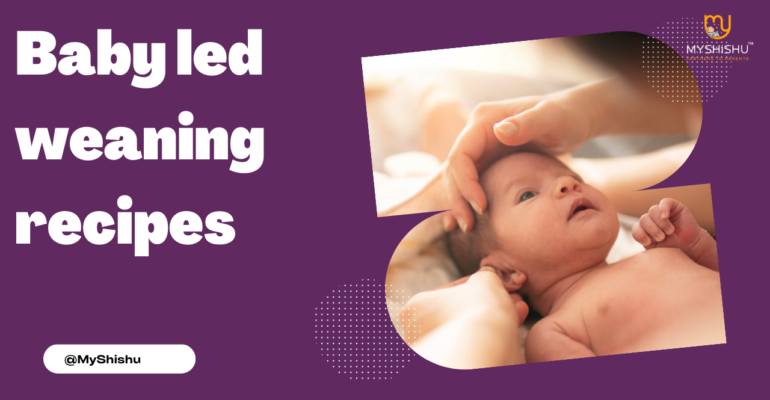 Baby led weaning recipes - MyShishu
